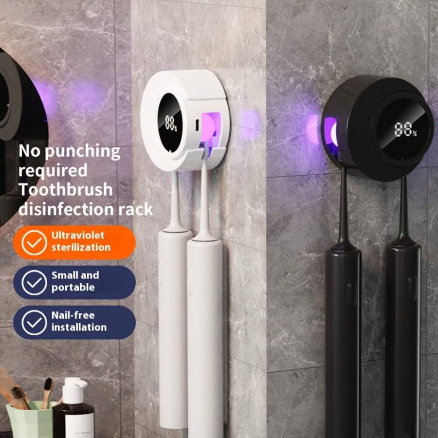 Intelligent Induction Open/Close Toothbrush Sterilizer Box, UV ...