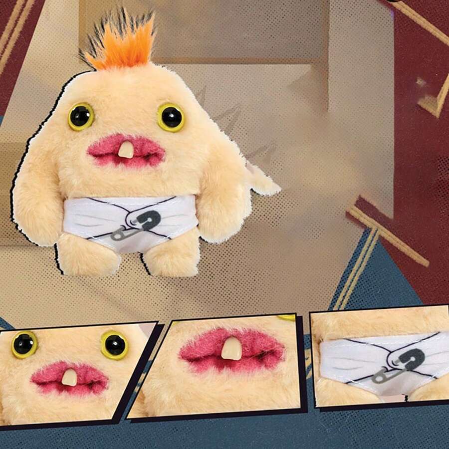 ZURU Fuggler Official Genuine 3.94inch Cute Monster Funky Tooth Ugly ...