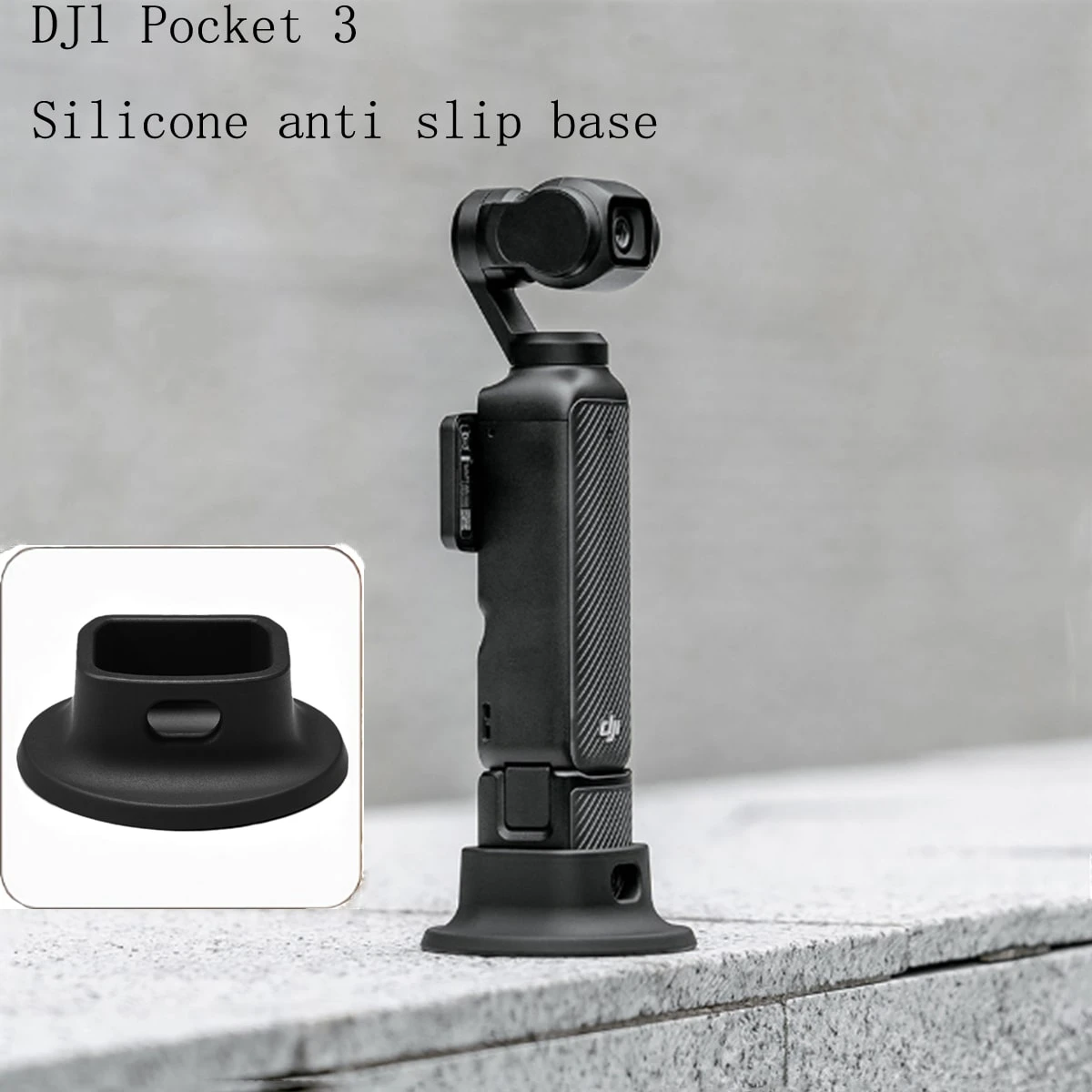 Silicone Base Desk Non-Slip Stand Holder Expansion Accessory For DJI ...