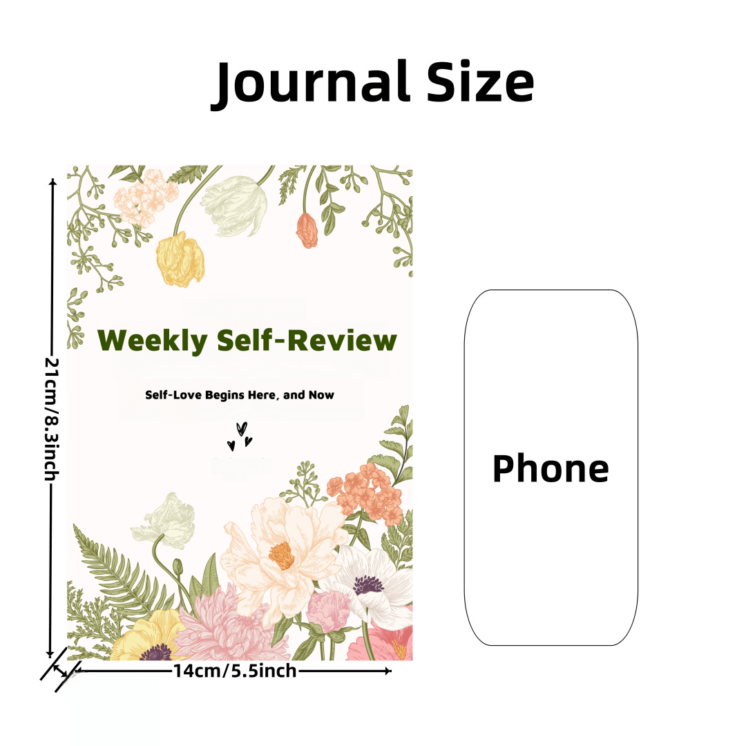 Weekly Reflection Journal - Personal Organizer For Work Progress ...