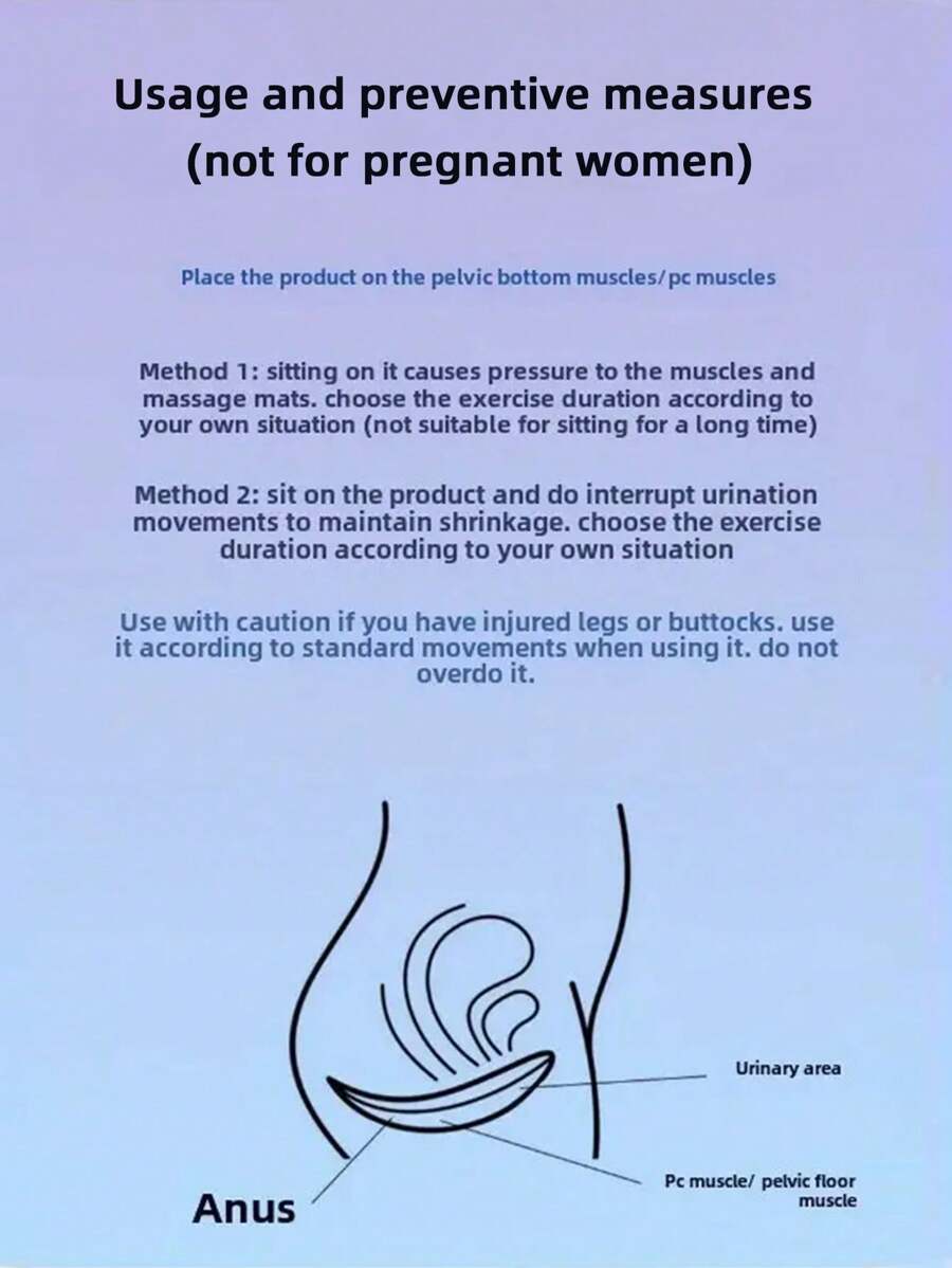 Unisex Pelvic Floor Muscle Trainer - Kegel Muscle Exercise Device For ...