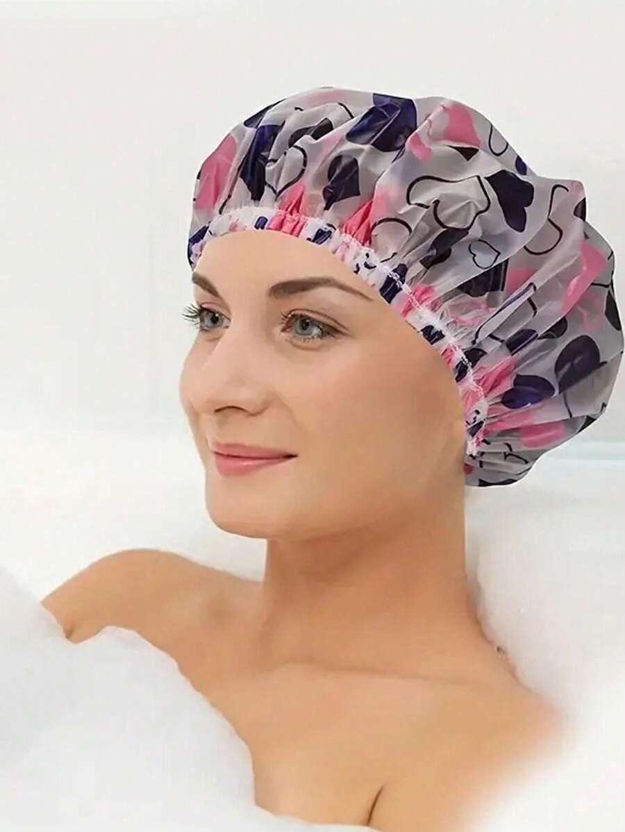 Shower Cap Oil Fume Cap Waterproof And Dustproof Transparent Shower Cap ...