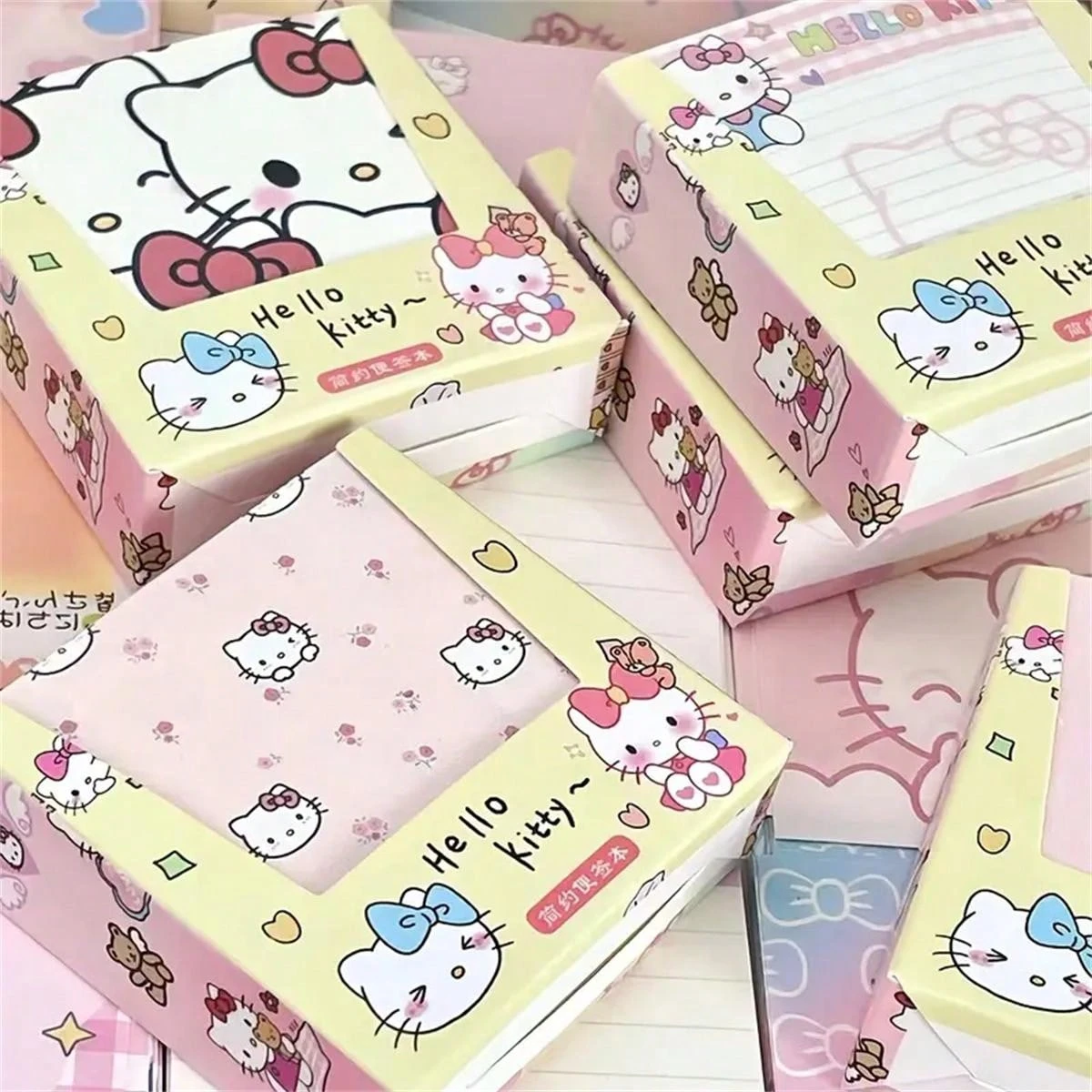 Sanrio Sanrio Sticky Notes 4 Packs Hello Kitty And Friends Square ...