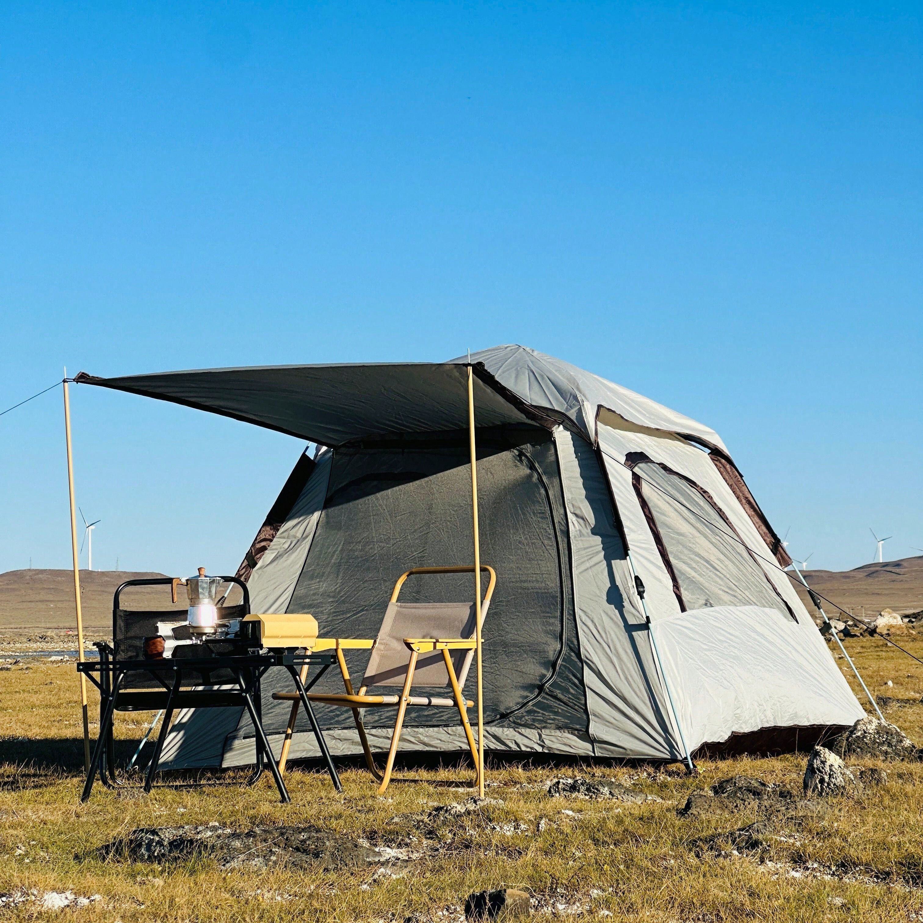 Quickly And Easily Set Up A Tent-Camping Tent Outdoor Shelter Automatic ...