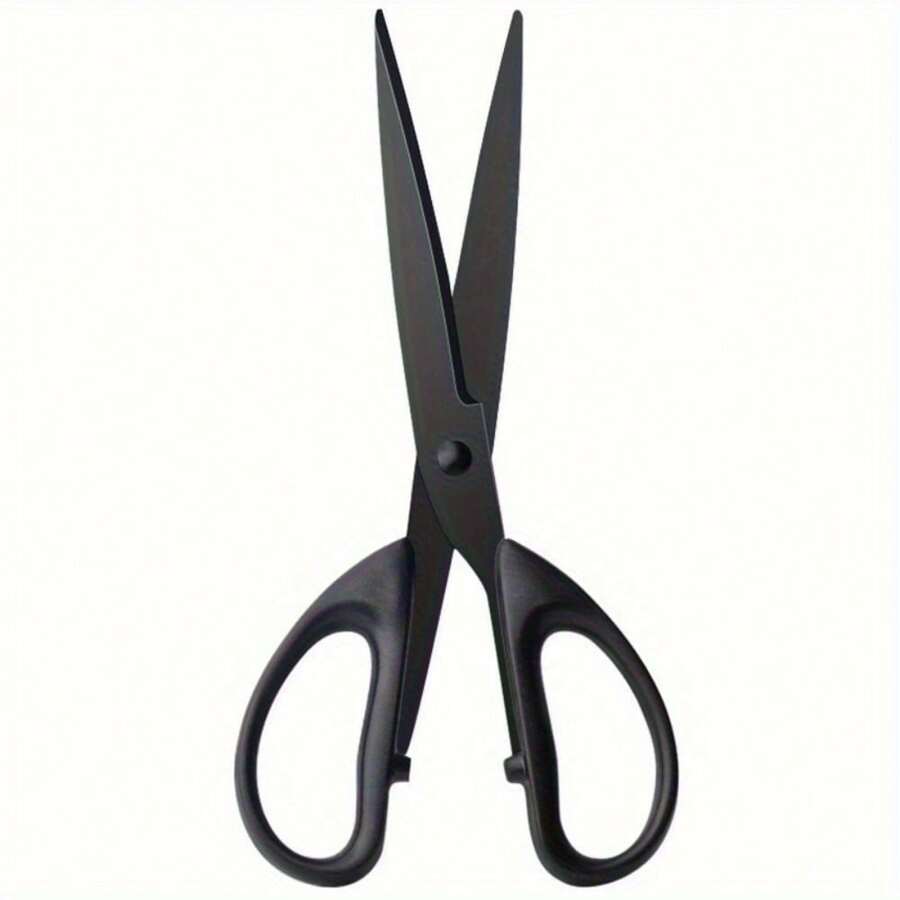 Durable Black Edge Scissors, Anti-Rust Non-Stick Coating, Multipurpose ...