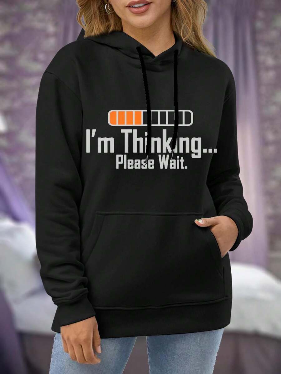 I Am Thinking - Everyday Comfort Graphic Print Men&#039;s Big Size Women ...