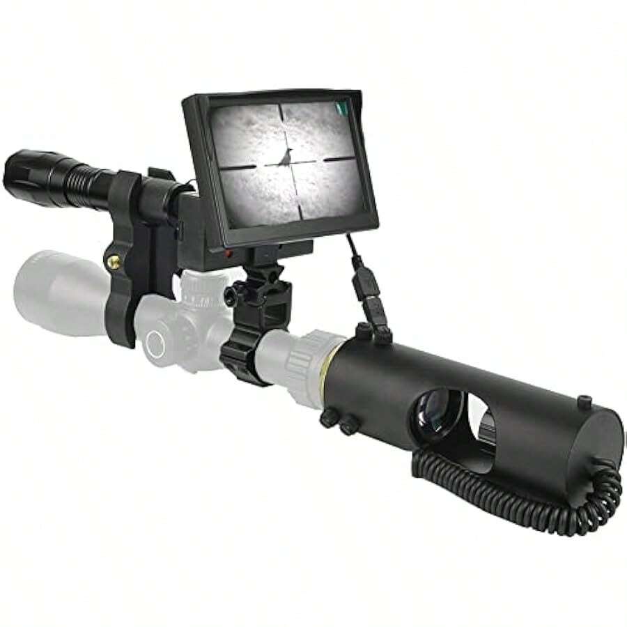 JASHKE DIY Digital Night Vision Scope For Rifle Hunting With HD Camera ...