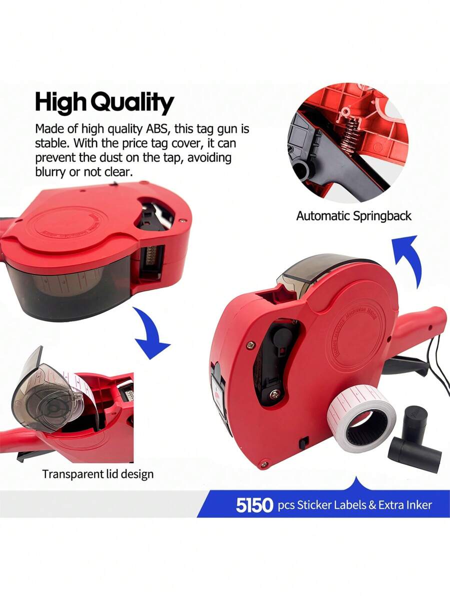 Price Gun Kit With 5000+ Labels And Spare Inks EOS5500 | SHEIN