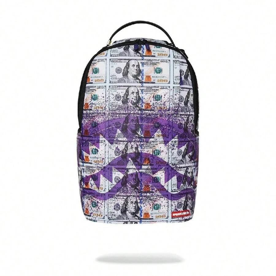 Sprayground Billons In The Bank Money Splat Backpack Multi Limited ...