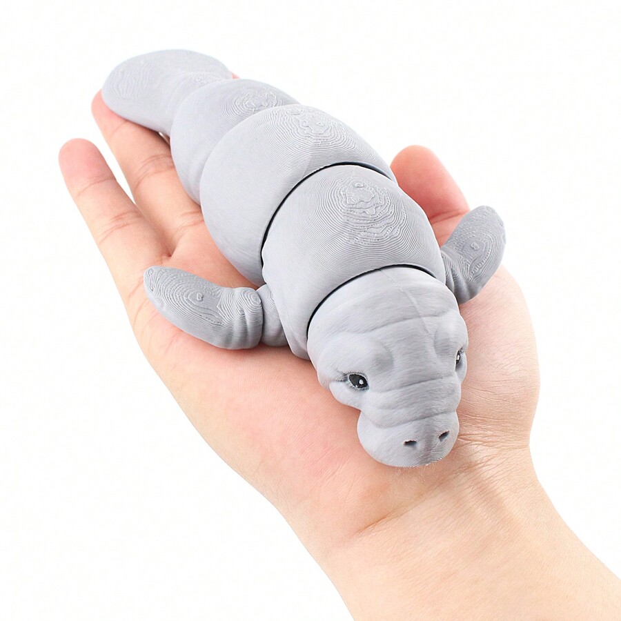 3D Printed Assembly Walrus, Realistic Marine Life Display Model ...