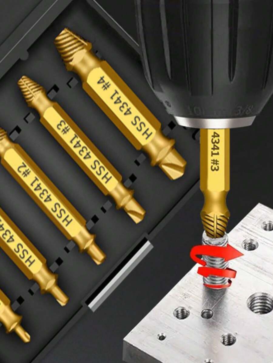 Broken Head Screw Extractor Screws Sliding Teeth Extraction Damaged ...