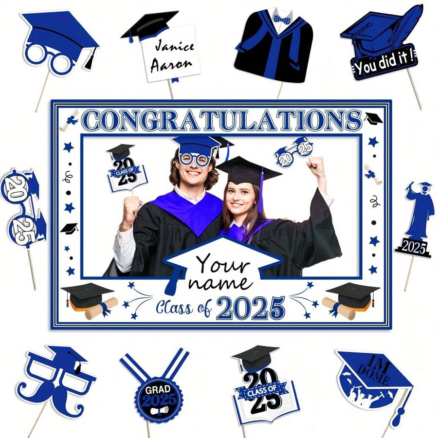 2025 Graduation Photo Booth Props Custom Graduation Photo Booth Frame ... 2025 Graduation Photo Booth Props Custom Graduation Photo Booth Frame ...