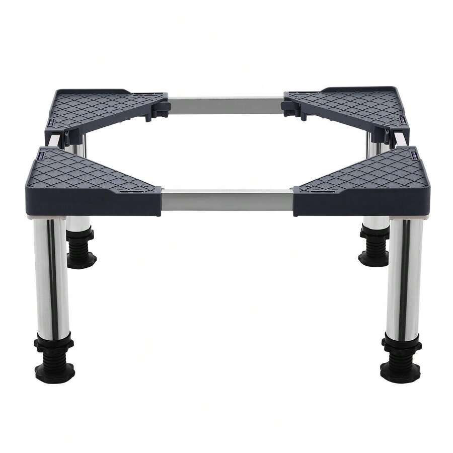 Washing Machine Pedestal Stand Holder Raiser Dryer Pedestal Stand Gray ...