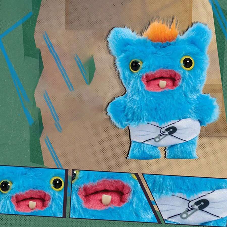 ZURU Fuggler Official Genuine 3.94inch Cute Monster Funky Tooth Ugly ...