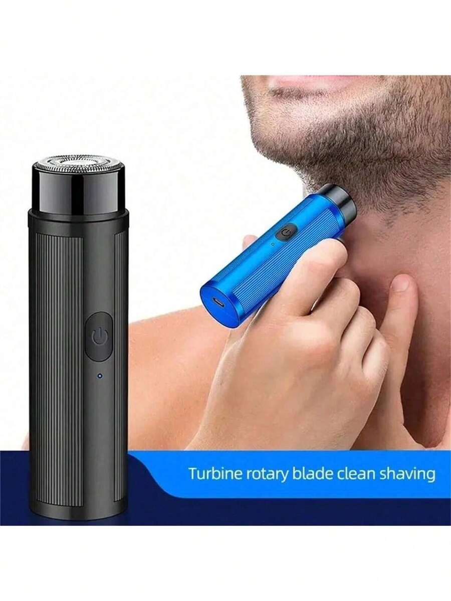 Men's Mini Electric Shaver, Automatic Shaver, Portable Beard Trimmer ...