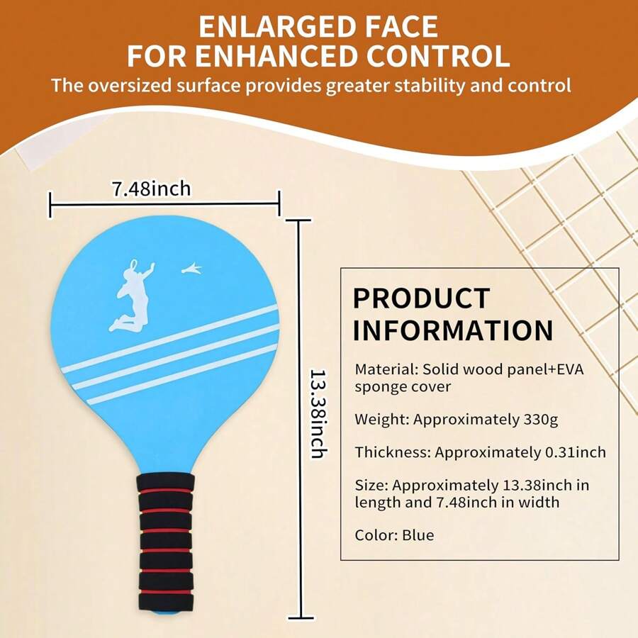Beach Tennis And Badminton Racket Paddle Set Beach Tennis And Badminton ...