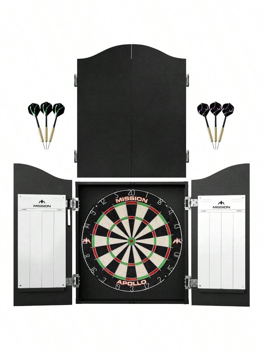 Mission Darts Dart Board Home Centre | Complete Darts Package Including ...