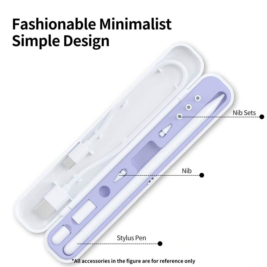 1pc Stylus Storage Box, Compatible With Apple Pencil 1st & 2nd ...