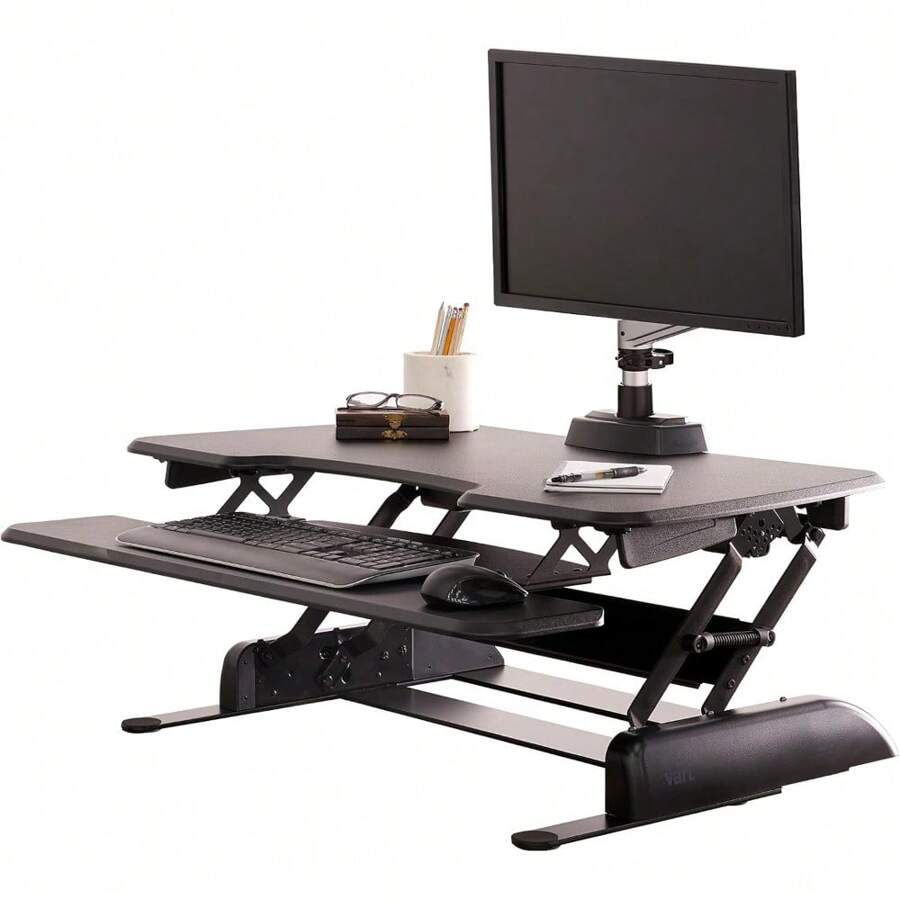 Essential Vertical Lift 30 - Height Adjustable Standing Desk Converter ...