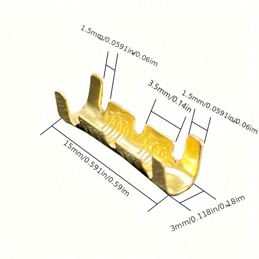 100pcs High-Quality U-Shaped Wire Connector Terminals - Durable ...
