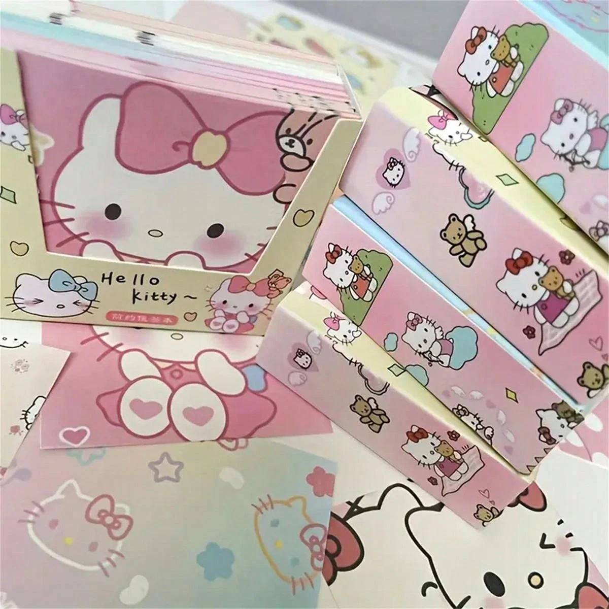 Sanrio Sanrio Sticky Notes 4 Packs Hello Kitty And Friends Square ...