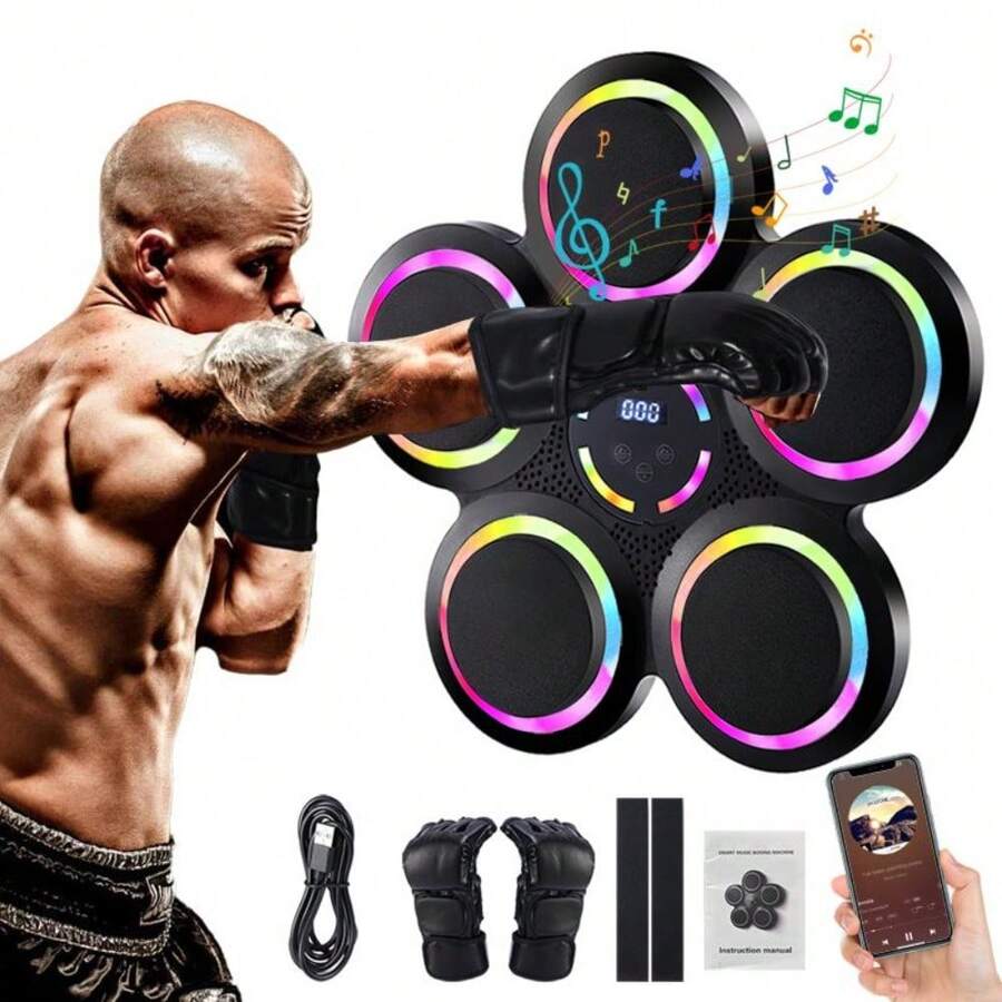 Limited Edition Intelligent Music Boxing Machine With Boxing Gloves ...