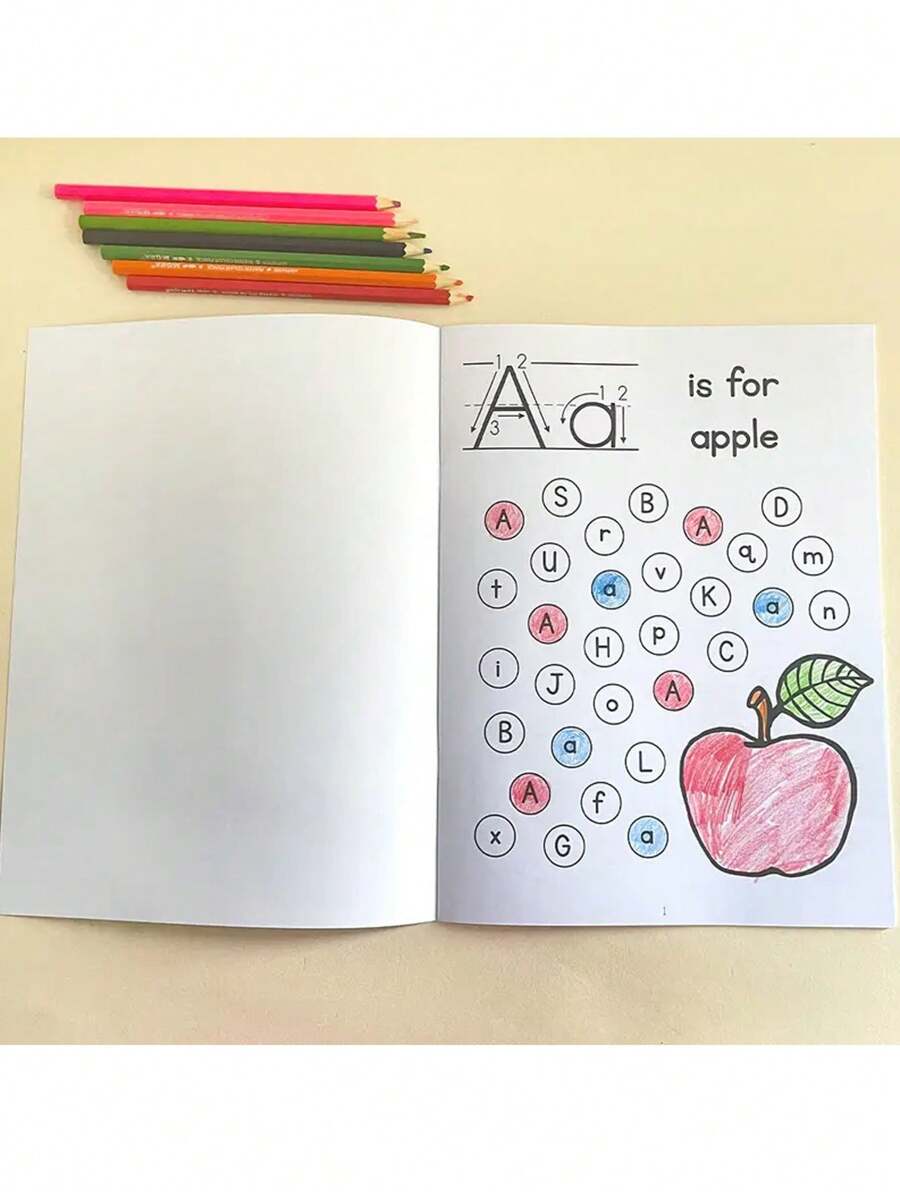 1pc Handwriting Practice Workbook For Children Aged 3-5 Years, Includes ...