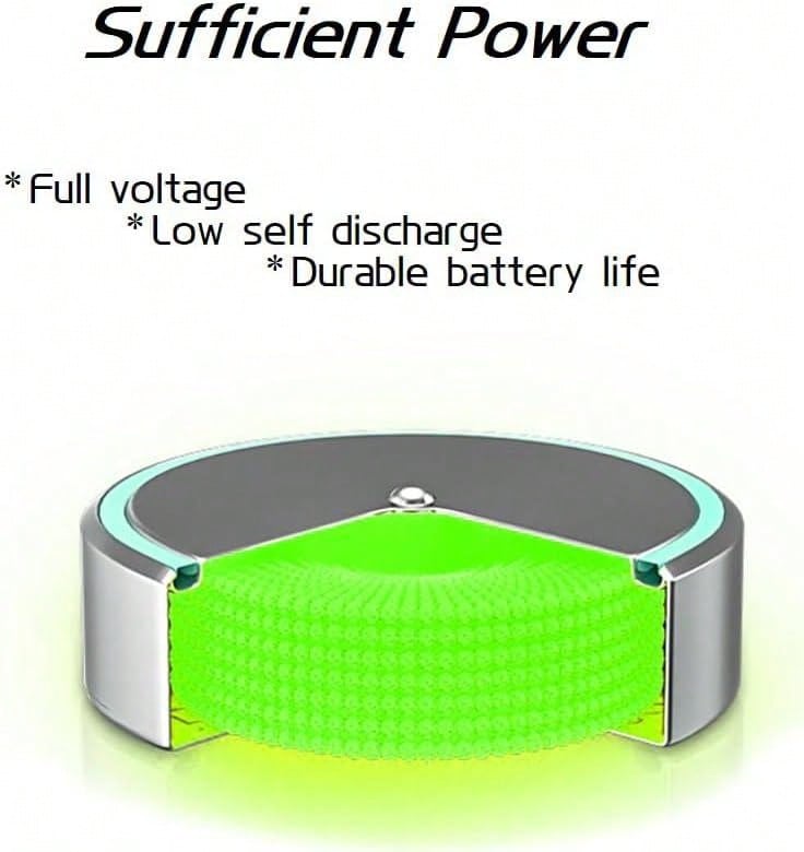 High Capacity AG12 Batteries LR43 SR43 186 386 LR1142 V12GA AG 12 ...