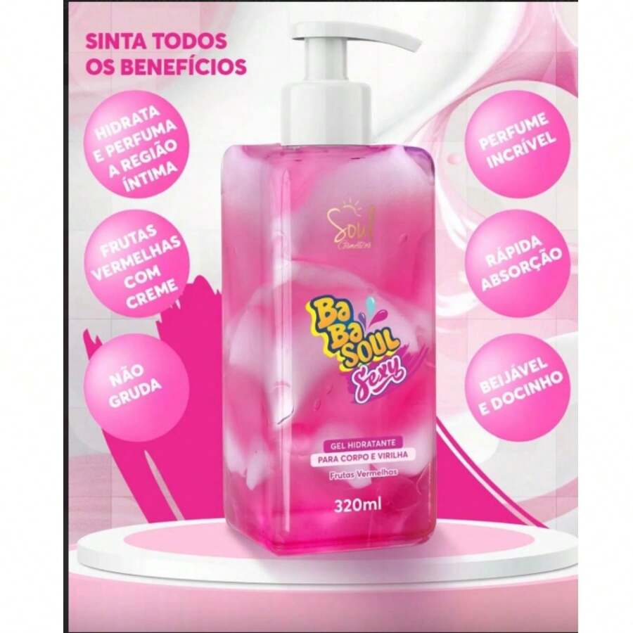 BABASOUL RED FRUITS SOUL GROIN BODY MOISTURIZING GEL 320ML | Moda de ...