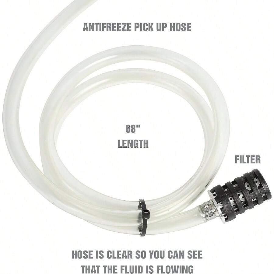 OEMTOOLS 24444 Coolant System Refiller Kit 5 Adapters Eliminate Trapped ...