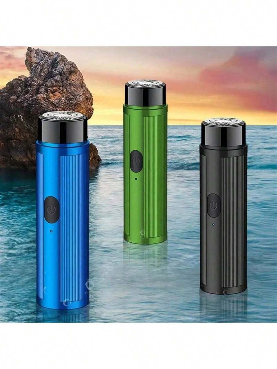 Men's Mini Electric Shaver, Automatic Shaver, Portable Beard Trimmer ... Men's Mini Electric Shaver, Automatic Shaver, Portable Beard Trimmer ...