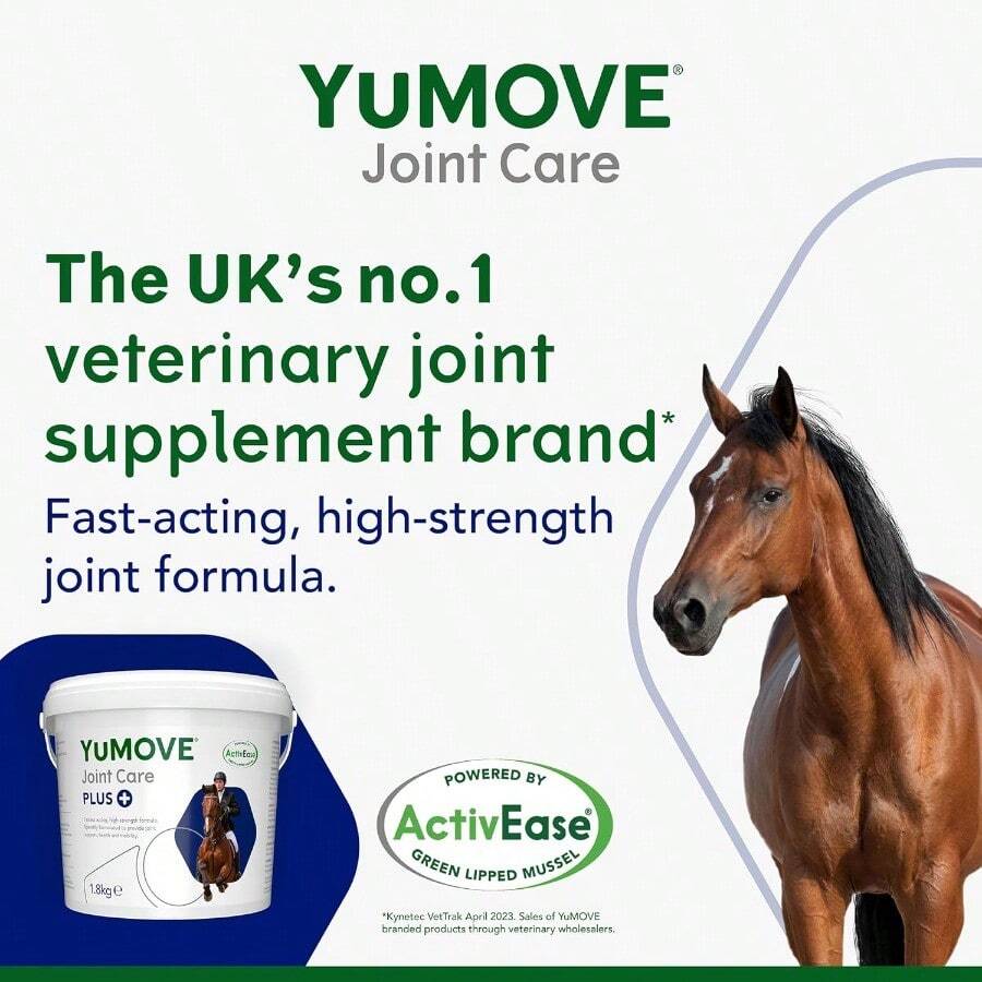 YuMOVE Plus Horse | Double Strength Joint Supplement For Horses And ...
