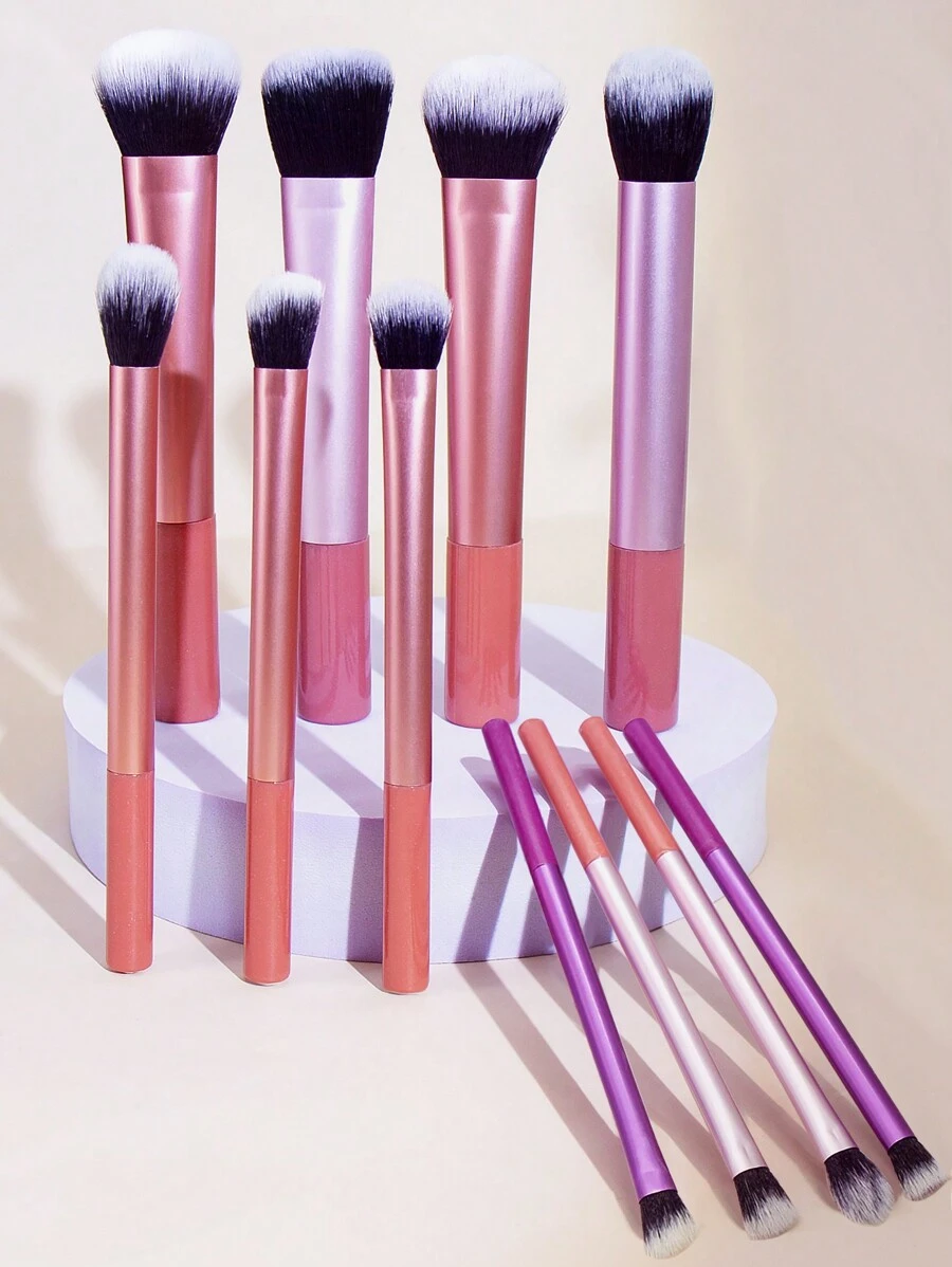 11 Stücke hochwertiges Make-up Pinsel Set inklusive Rouge Pinsel ...