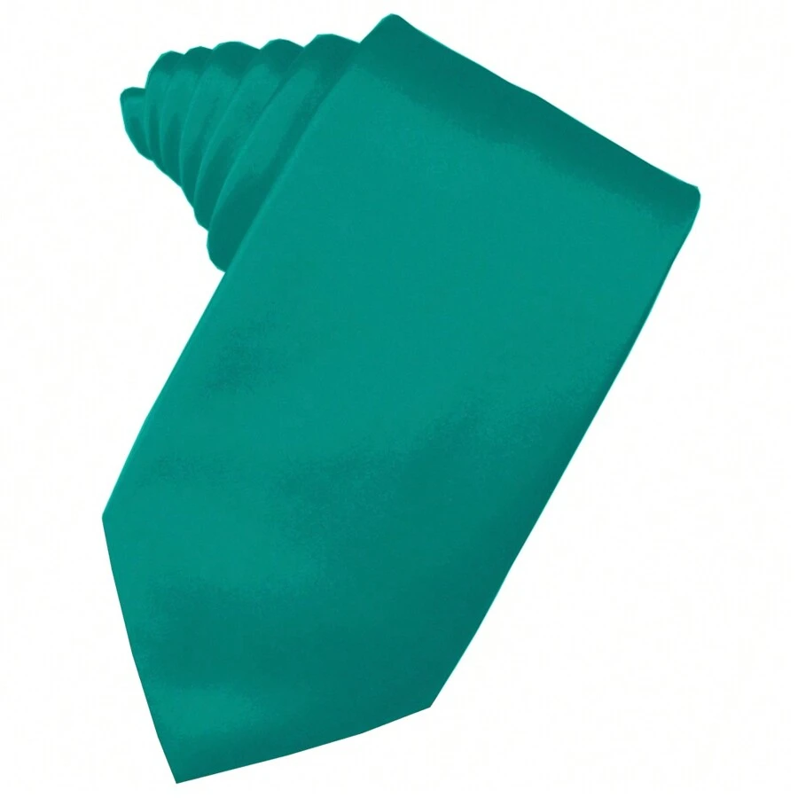 Classic Solid Satin Men's Necktie Business, Party, Prom, Wedding ...