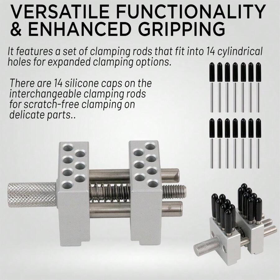 DIY Craft Multi-Function Clamp 304 Stainless Steel Adjustable Vise ...