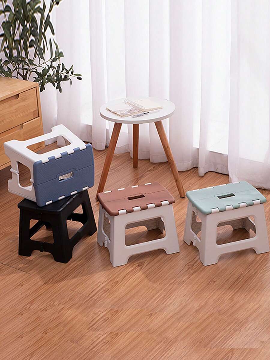 New Folding Small Stool, Portable Compact Plastic Folding Outdoor ...