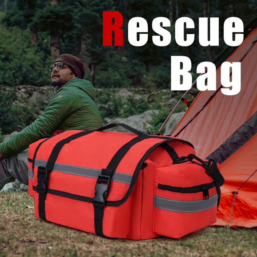 Outdoor First Aid Kit, Rescue Trauma Bag Emergency Kit, Home Medical ...