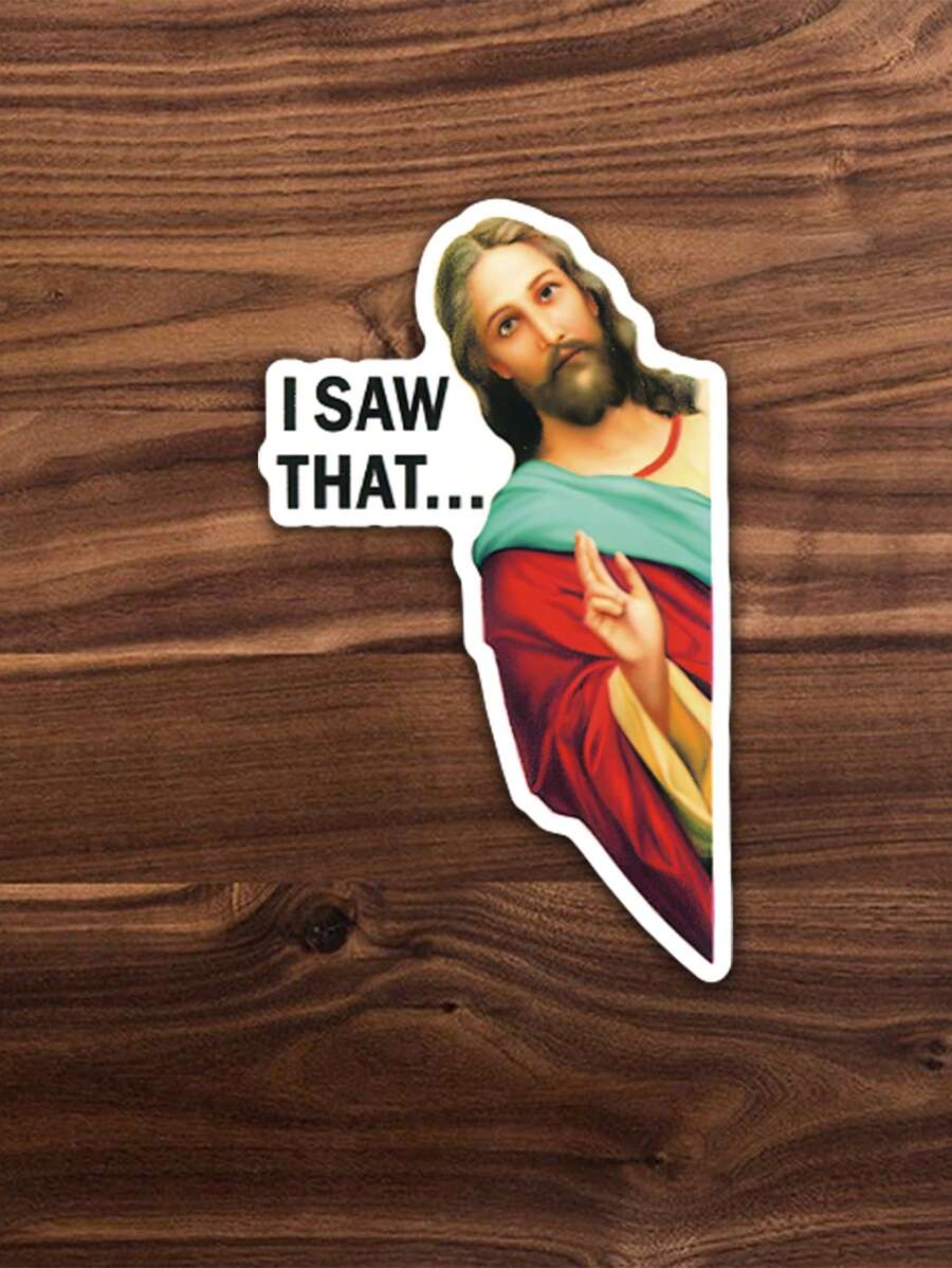 3pcs3inch Jesus See Me Stickers Cheap Stickers Vinyl Stickers Apply To ...