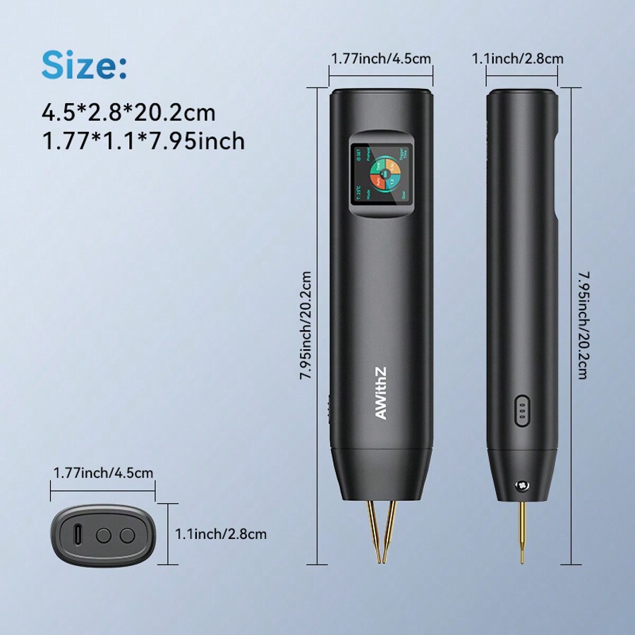 Upgraded H1 H2 Big Color Screen 90 Gears Spot Welder Adjustable ...