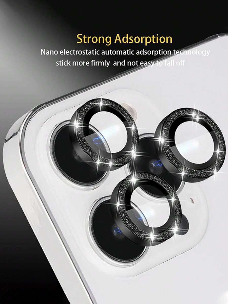 3pcs Compatible With Iphone 16 Pro Max 16 15 14 13 12 11 Camera Lens ...