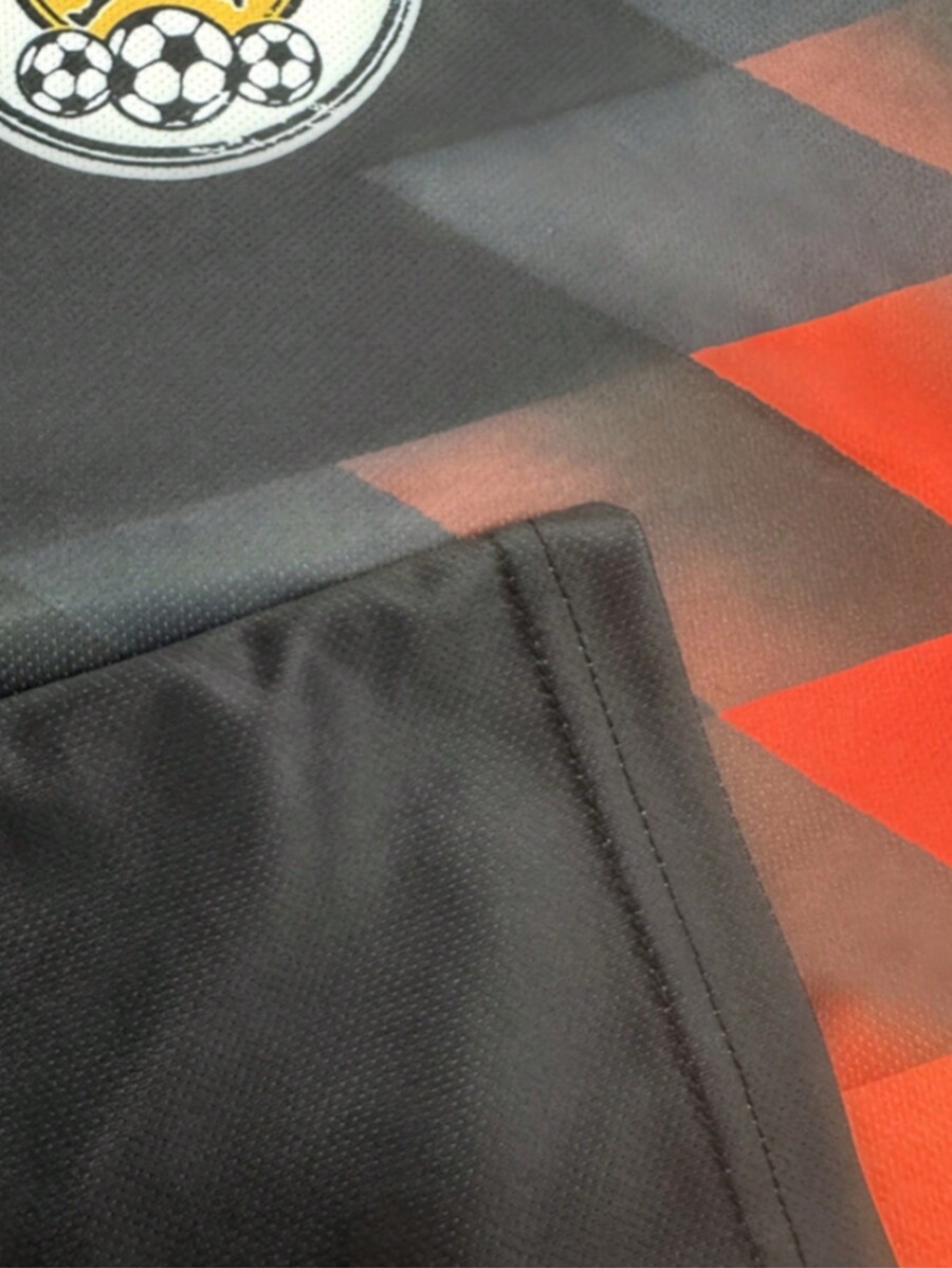 German Style Men & Teenage Boys' Soccer Jerseys, Round Neck Breathable ...