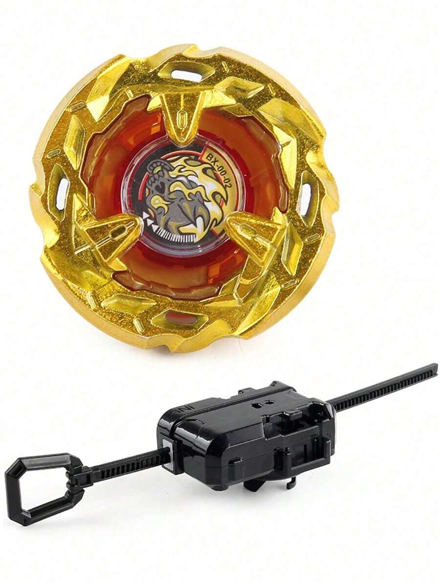 BX Evolution Black BX00-01, Metal Battle Spinning Top Toy With Ripcord ...