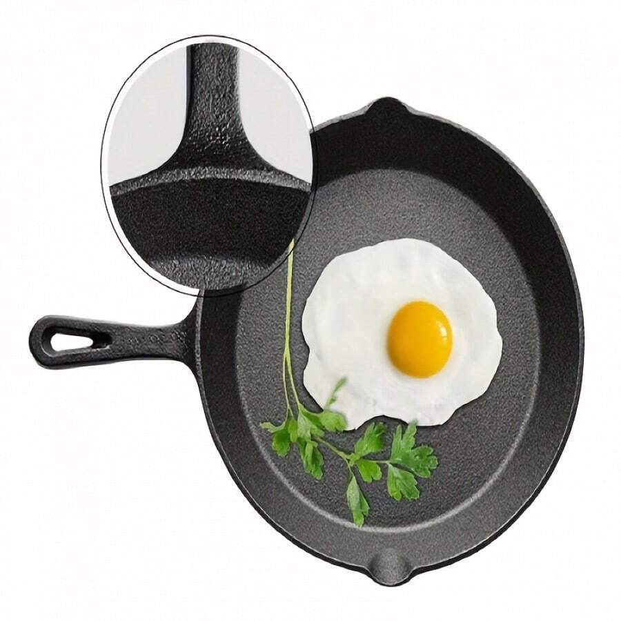Latest Premium Cast Iron Skillet - Pre-Seasoned, Non-Stick & Smokeless ... Latest Premium Cast Iron Skillet - Pre-Seasoned, Non-Stick & Smokeless ...