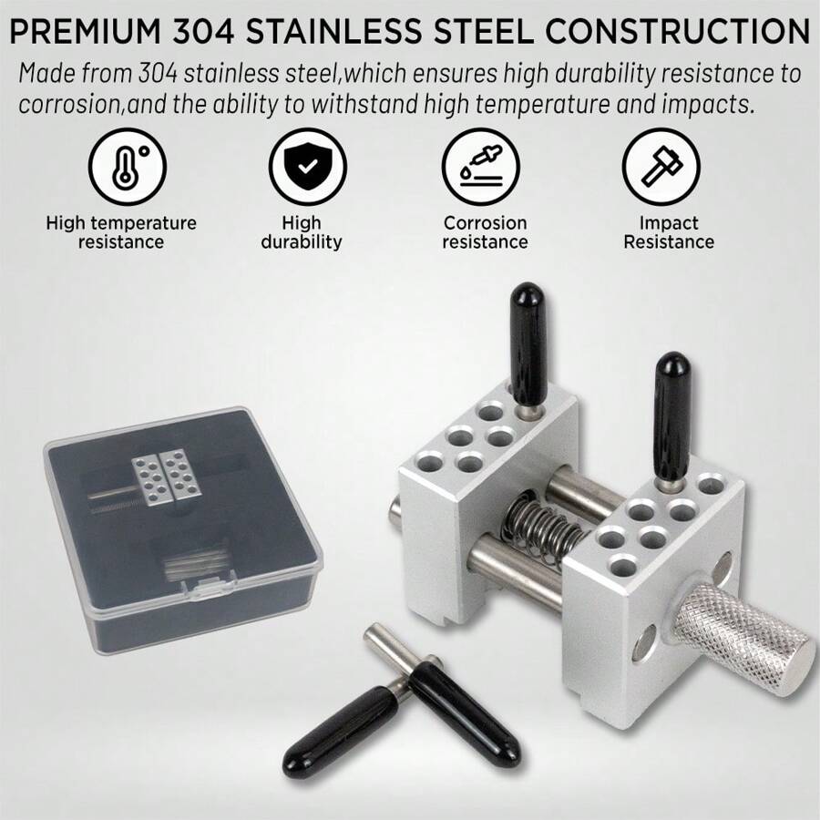 DIY Craft Multi-Function Clamp 304 Stainless Steel Adjustable Vise ...