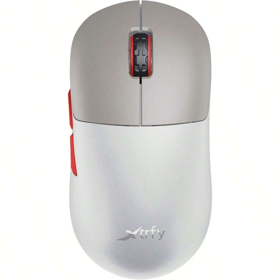Xtrfy M8 Wireless Ultra-Light Gaming Mouse Optimised For Esports 2.4 GHz RF Extremely Low Front ...
