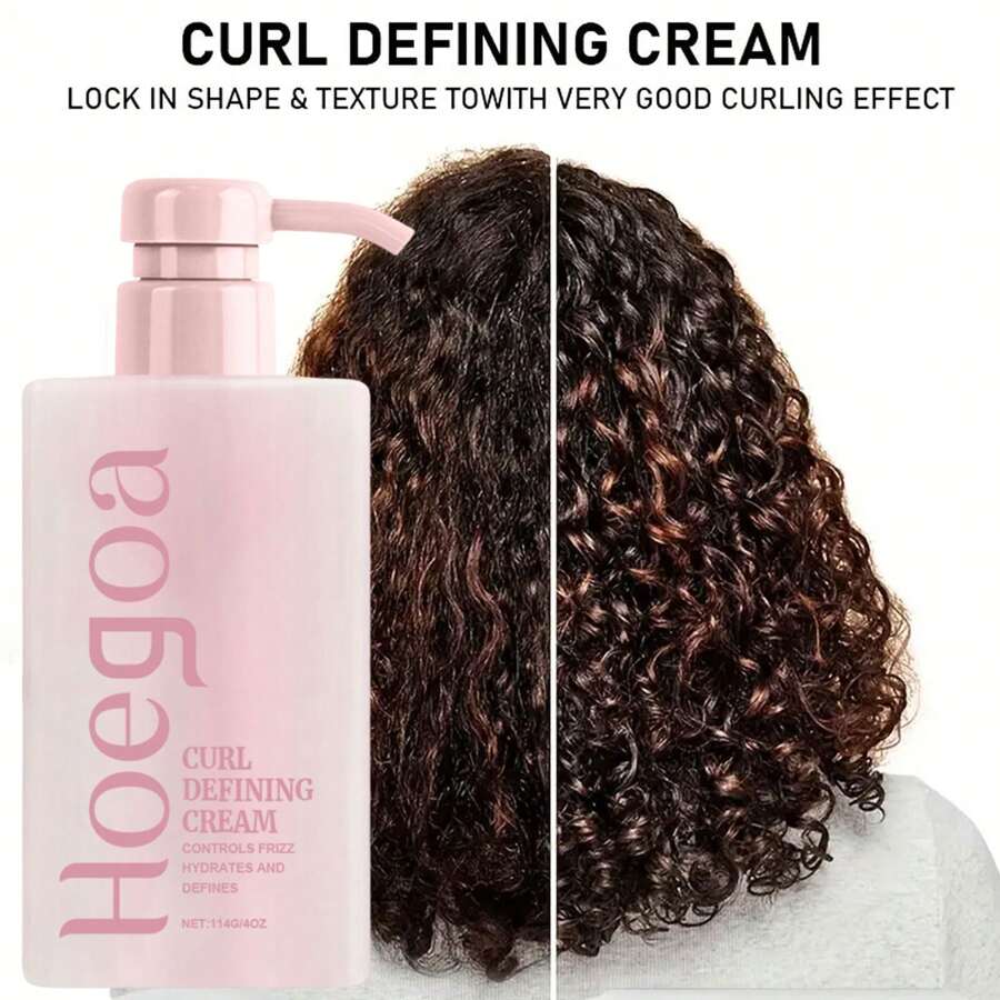114g Curl Defining Cream Natural Curl Styling Cream Creates Bouncy And Defined Curls Suitable
