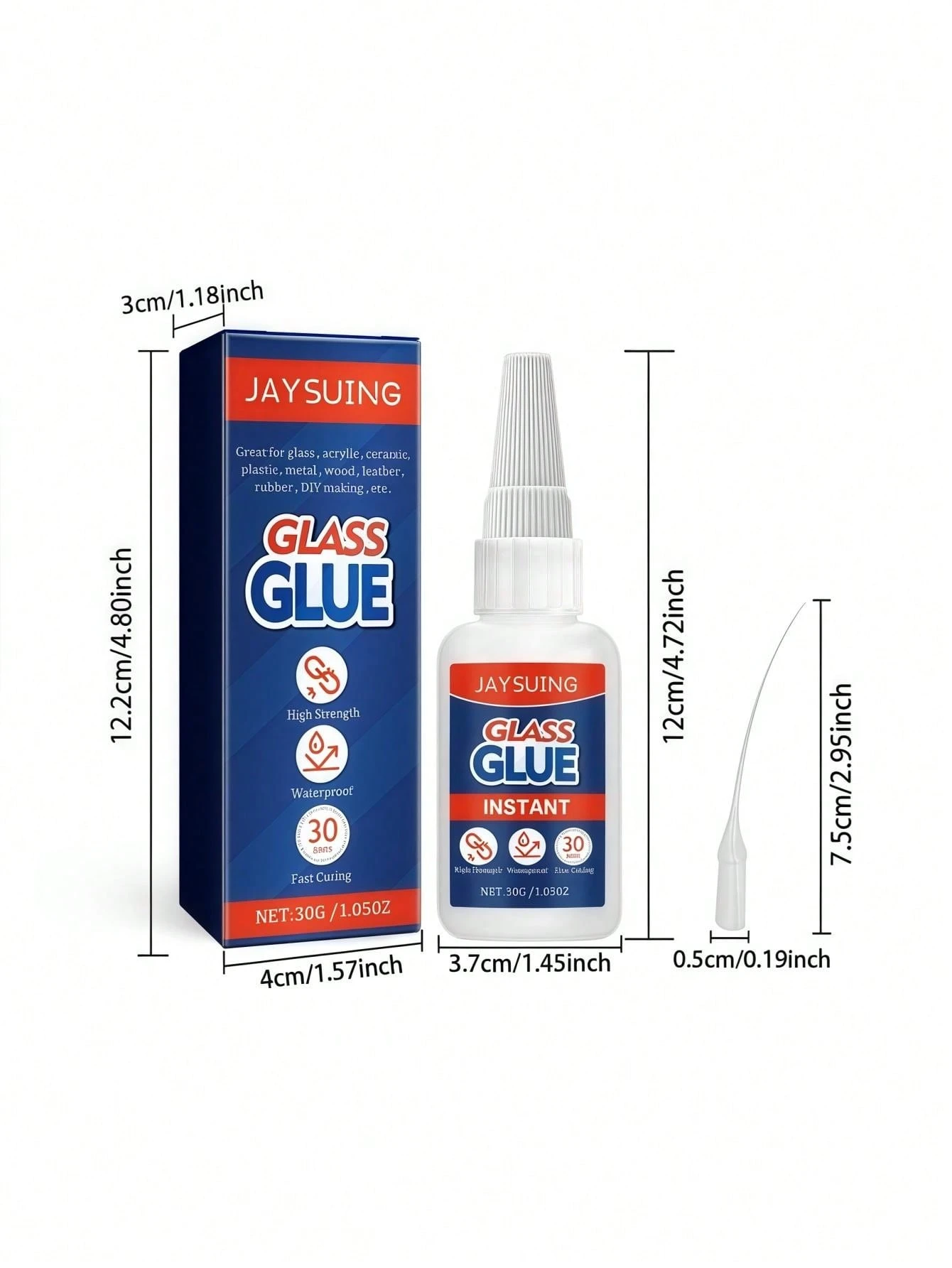 Multifunctional Acrylic Adhesive Glue For Glass & Ceramic Repair, Rapid ...