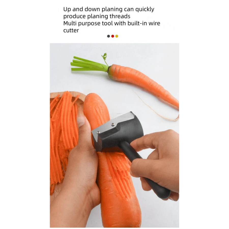 1pc Radish Carving Knife Tool, Creative Spiral Funnel Flower Shaper ...