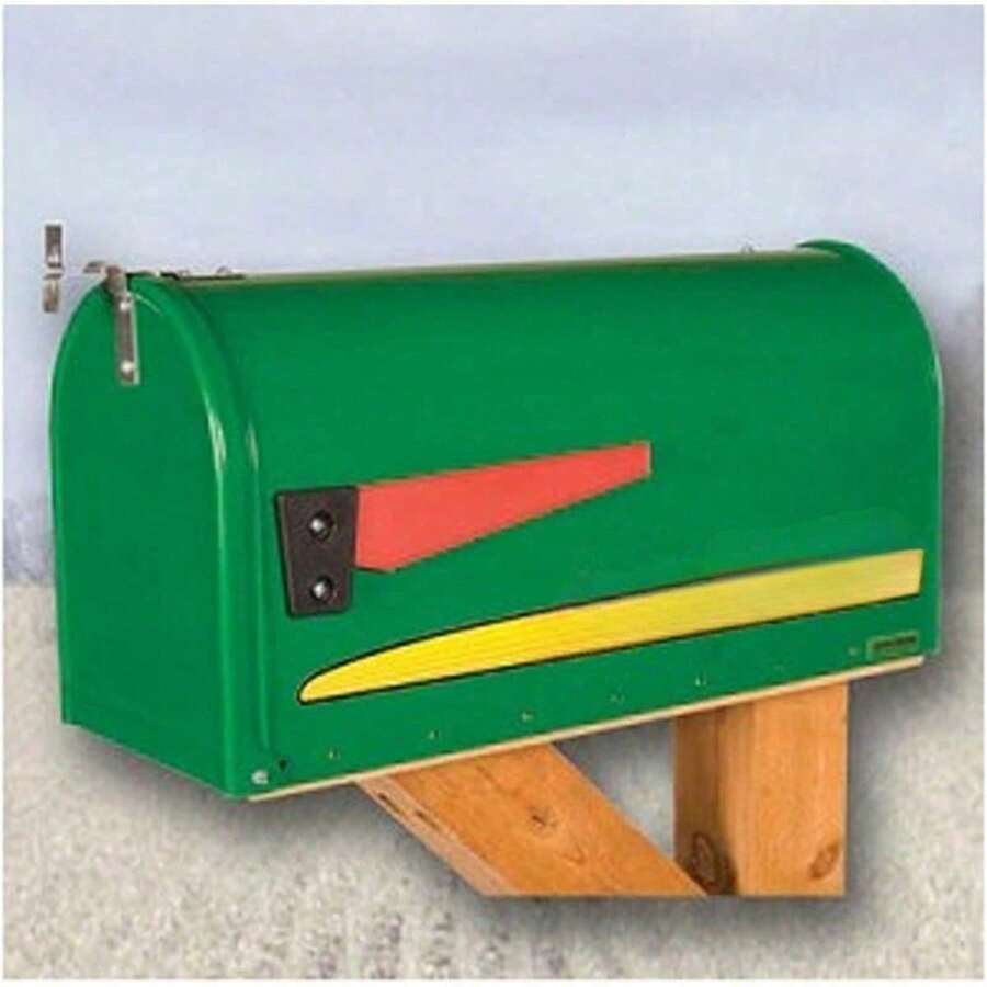 Modern Rural Style Mailbox Green | SHEIN USA