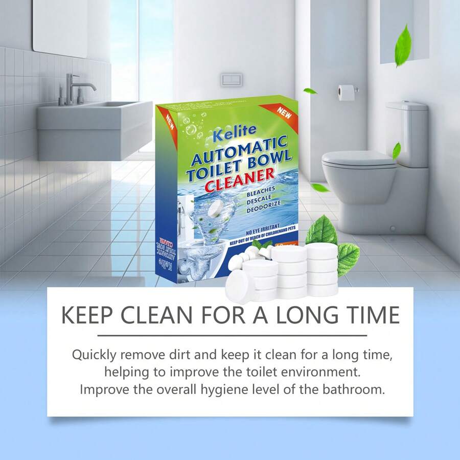 12 Pack,Toilet Bowl Cleaner, Toilet Cleaning Block, Toilet ...